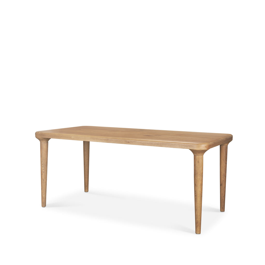 Suvan Rectangular Oak Wood Dining Table