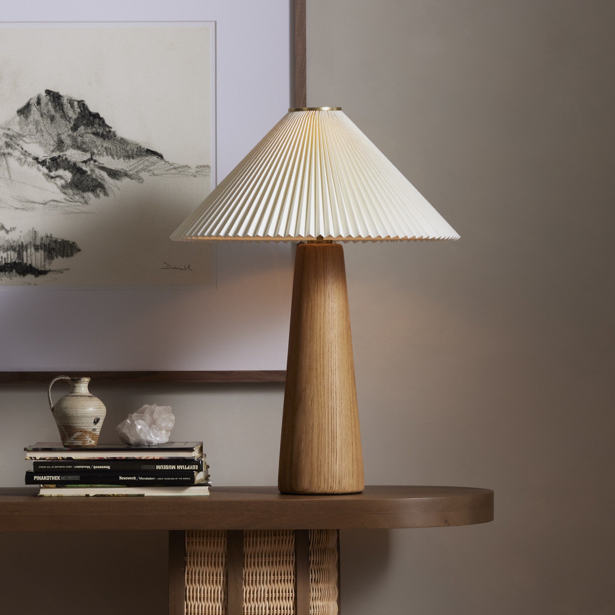 Oak table lamps store