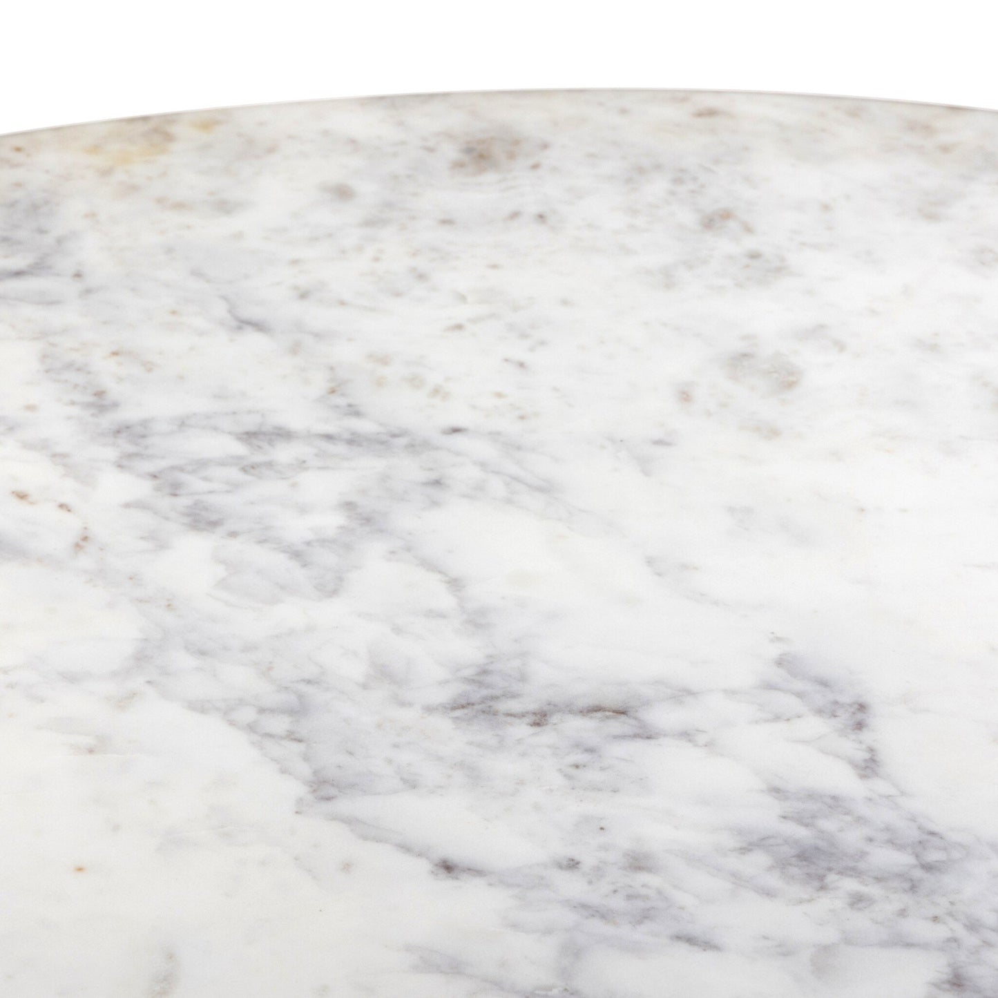 Mariah Round Dining Table 60" - White Marble – Old Bones Co | Studios