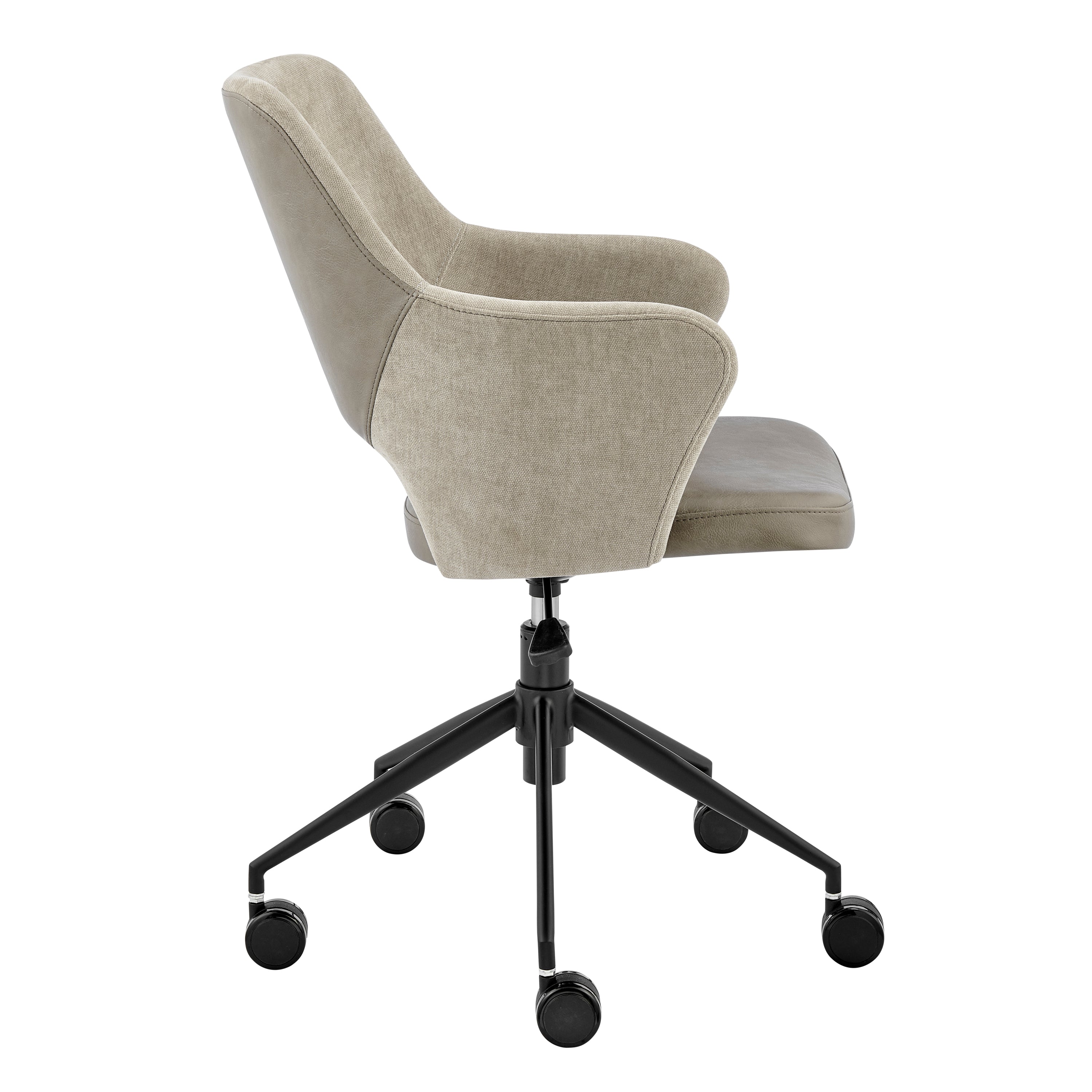 Euro Style Darcie Office Chair Light Gray