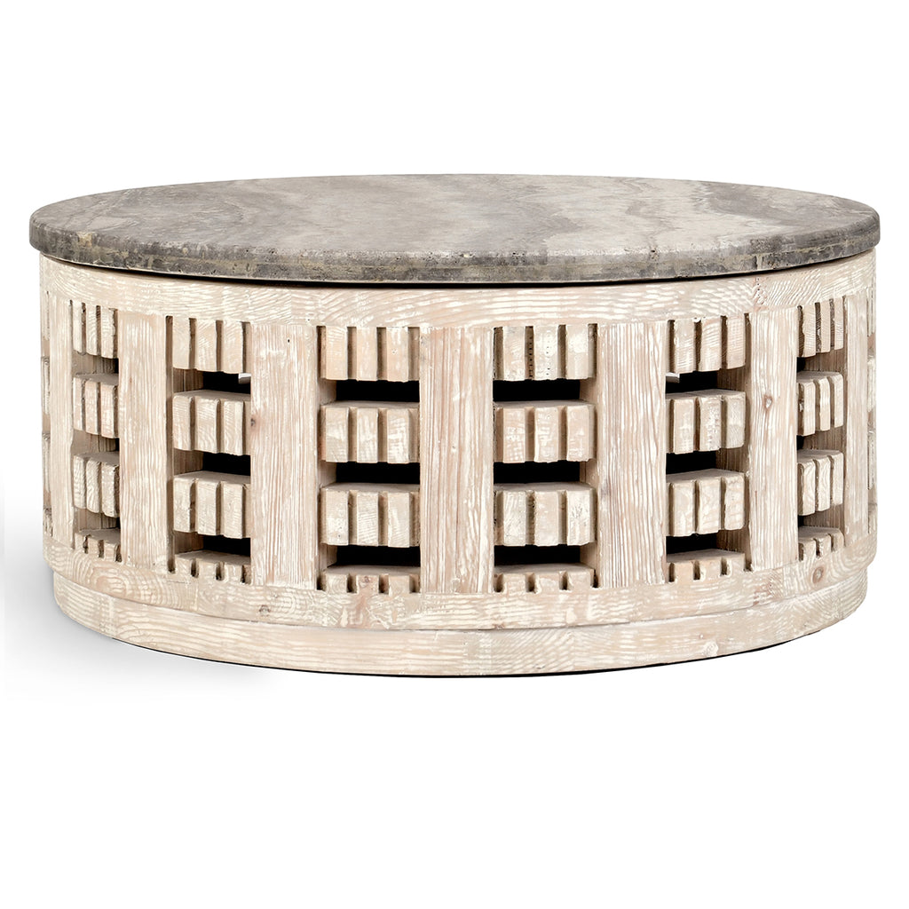 Becky 41" Round Coffee Table