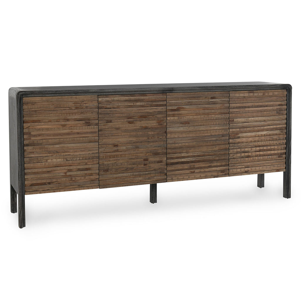 Elodie Elm Wood 4Dr Cabinet