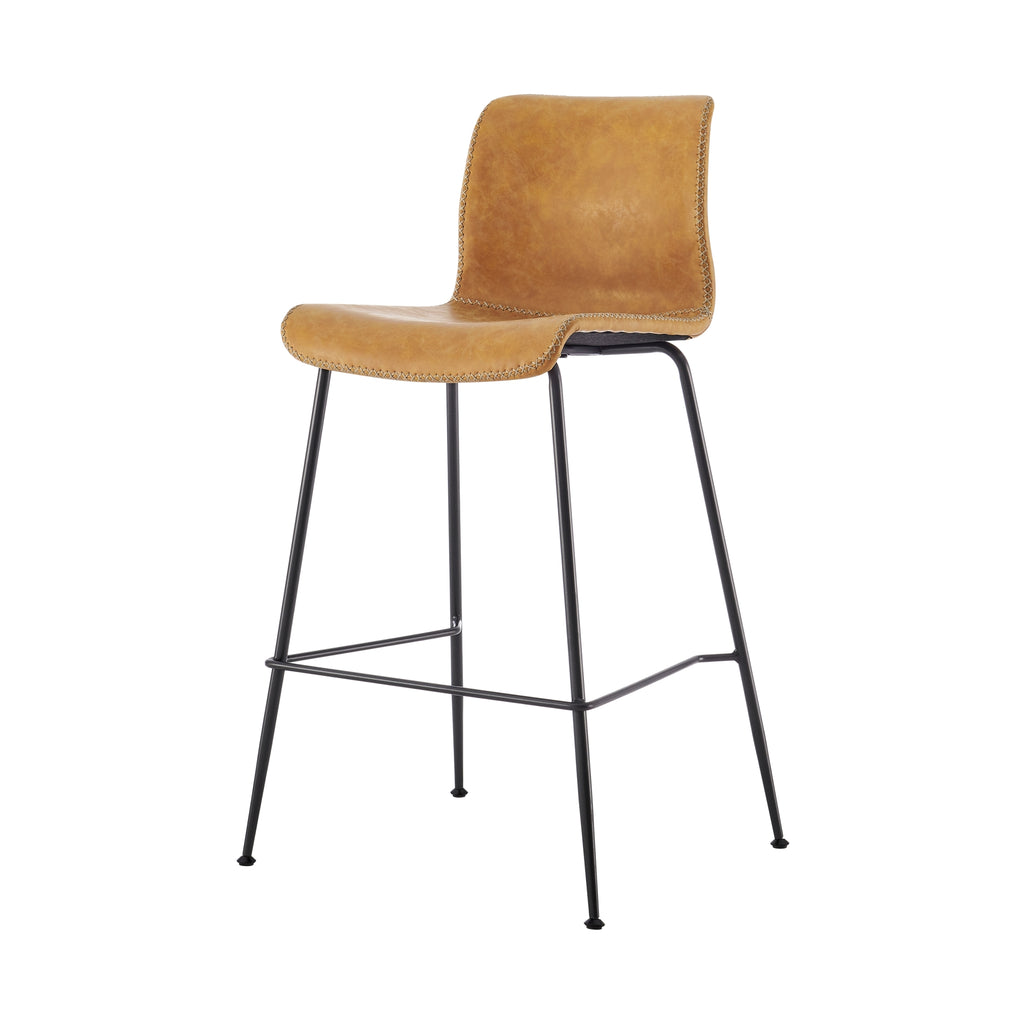 Jayden KD Low Back Counter Stool - Set of 2