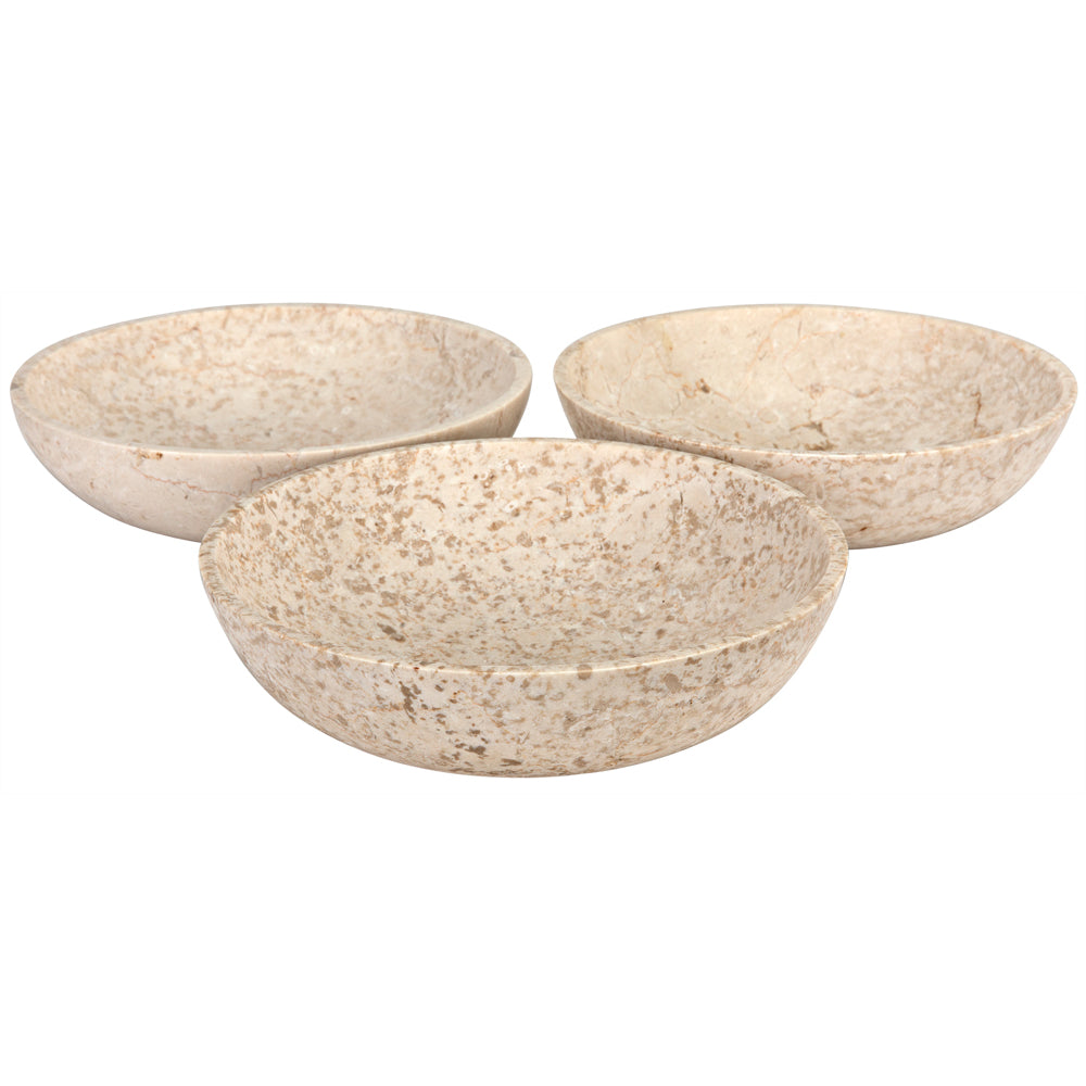 Marble Bowls - Set of 3