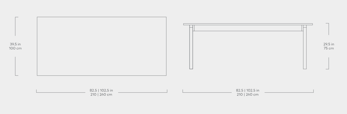 Versatile Annex Table: Notched Legs, Hand-Applied Finish