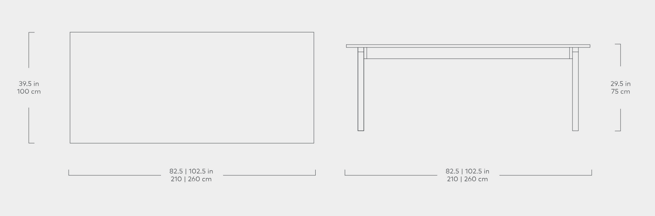 Versatile Annex Table: Notched Legs, Hand-Applied Finish