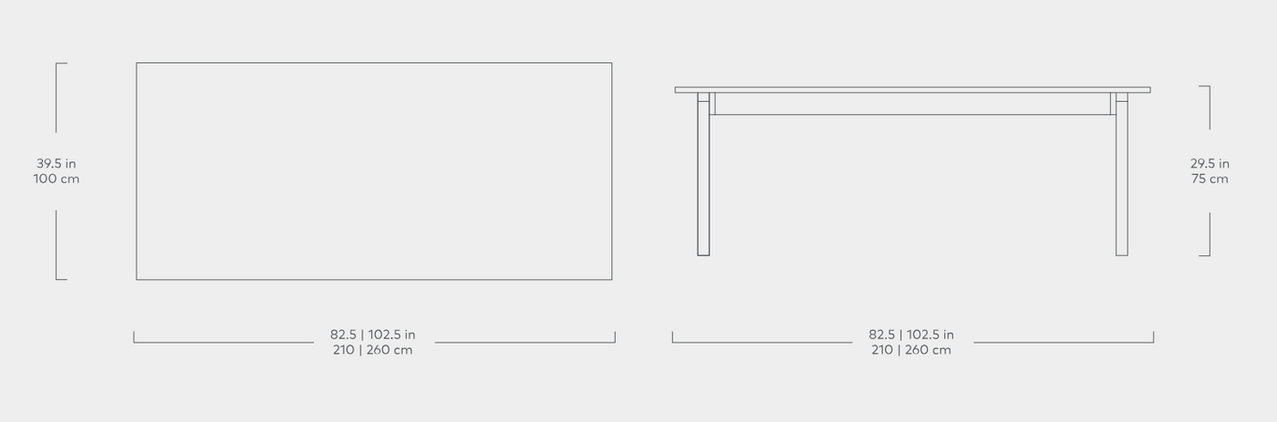 Versatile Annex Table: Notched Legs, Hand-Applied Finish