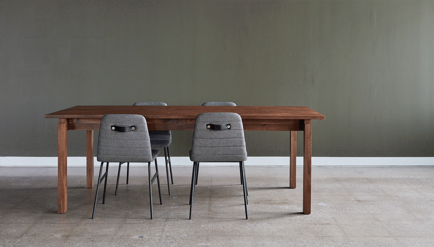 Versatile Annex Table: Notched Legs, Hand-Applied Finish – Old Bones Co ...