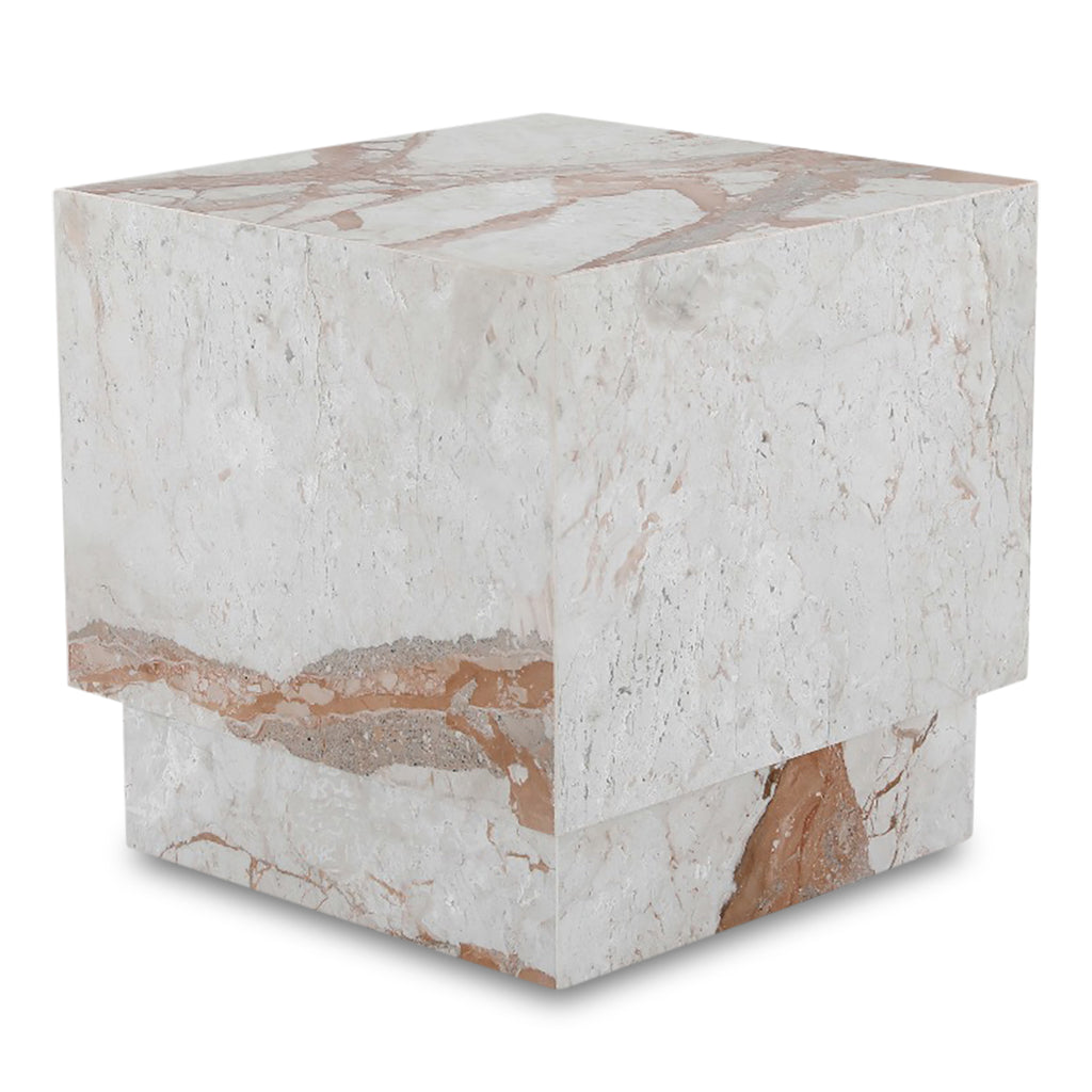 Layla Breccia Marble Side Table