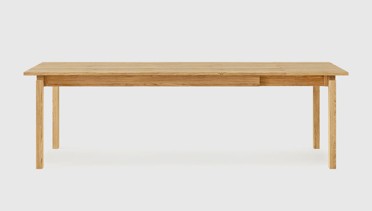 Versatile Annex Table: Notched Legs, Hand-Applied Finish