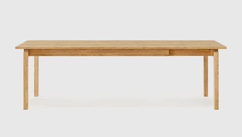 Versatile Annex Table: Notched Legs, Hand-Applied Finish