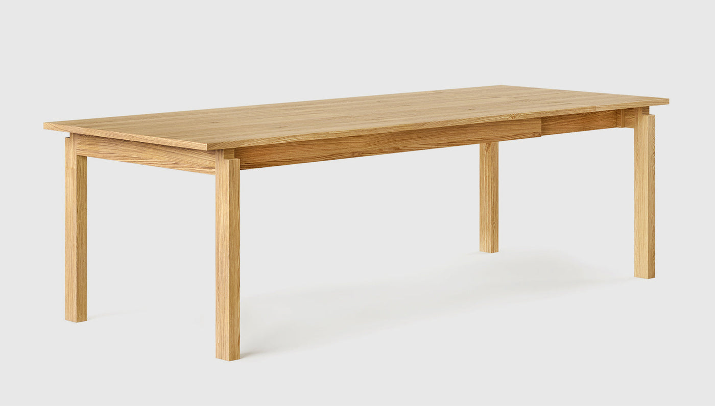 Versatile Annex Table: Notched Legs, Hand-Applied Finish