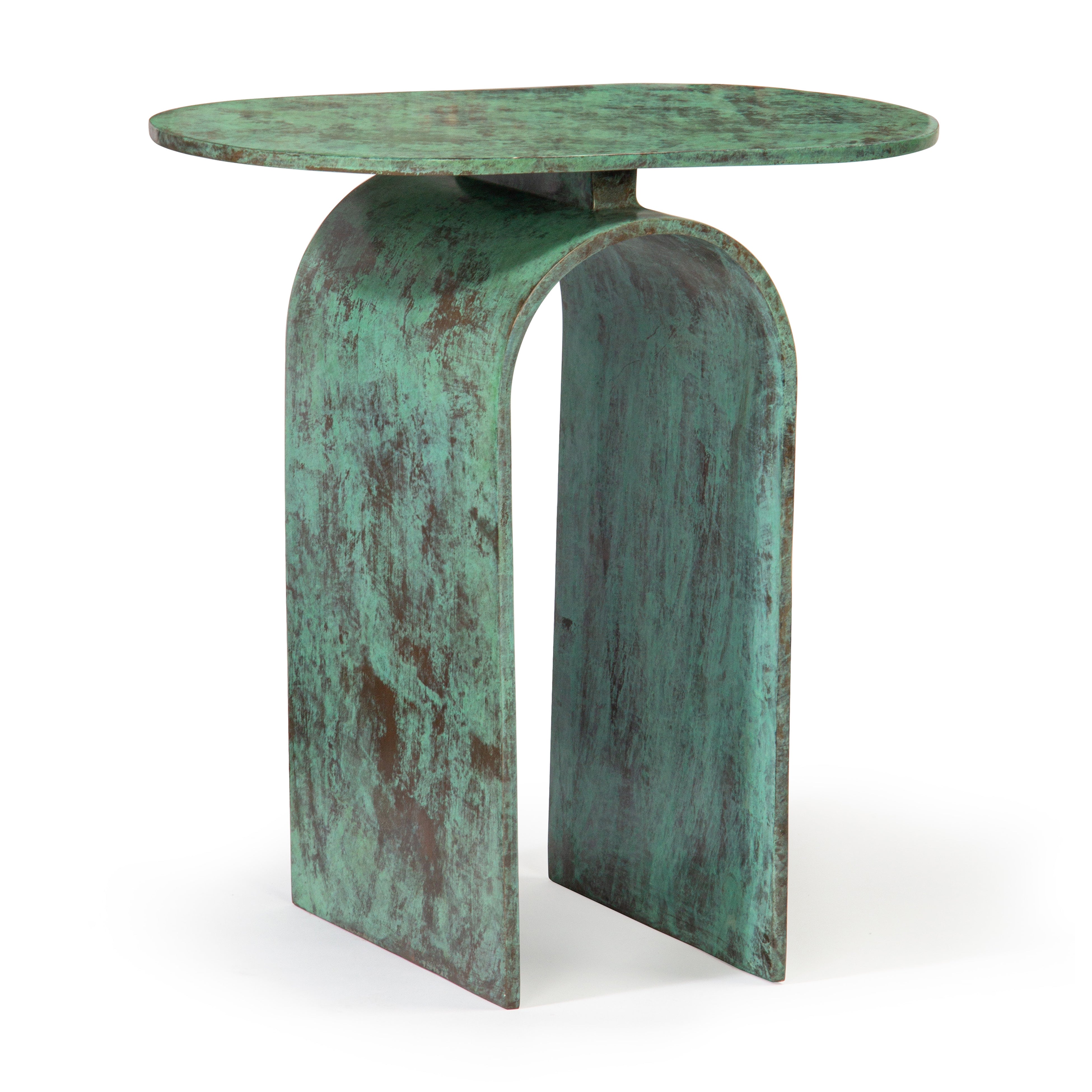 Union Home Vault Side Table Green