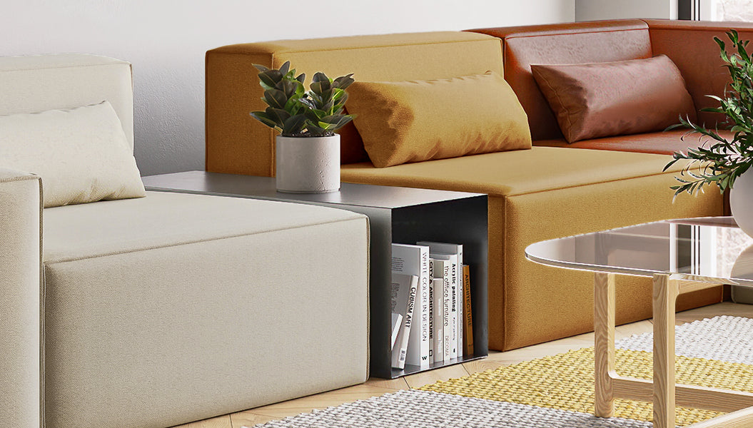 Modern Industrial Prism Table: Matching Mix Modular Collection – Old ...