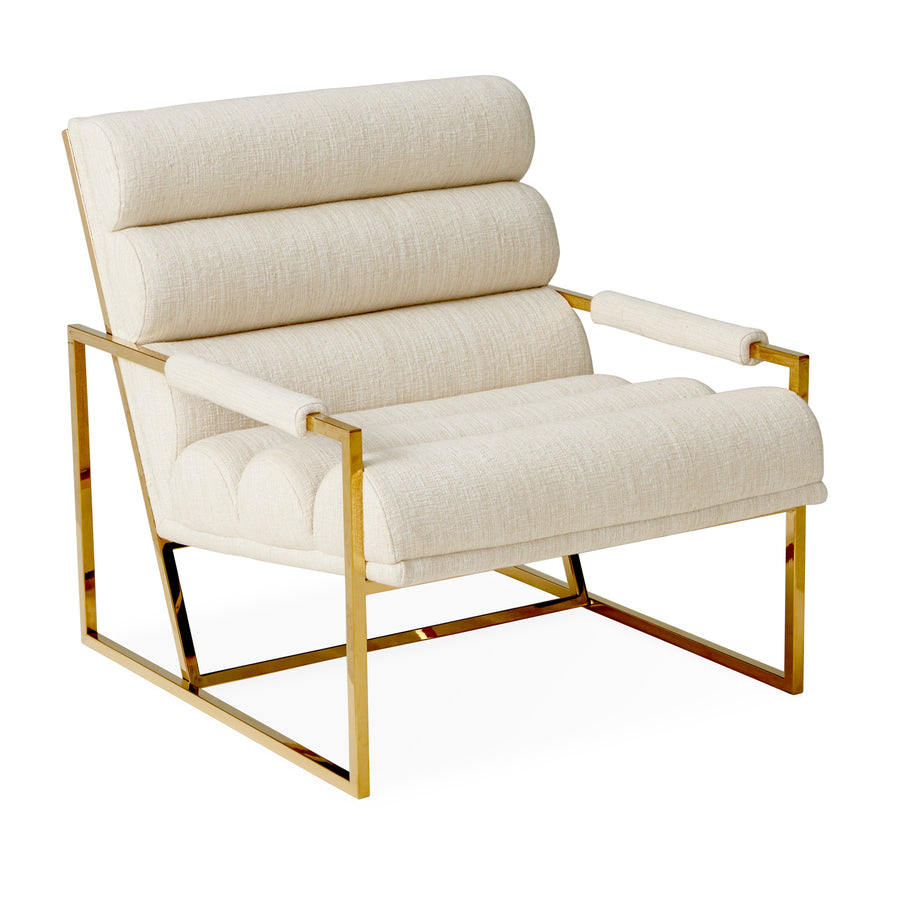 Channeled Goldfinger Lounge Chair