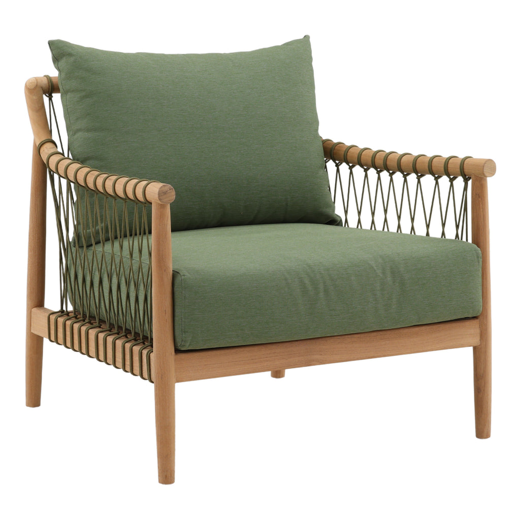 Thibault Outdoor Sofa Chair - Green