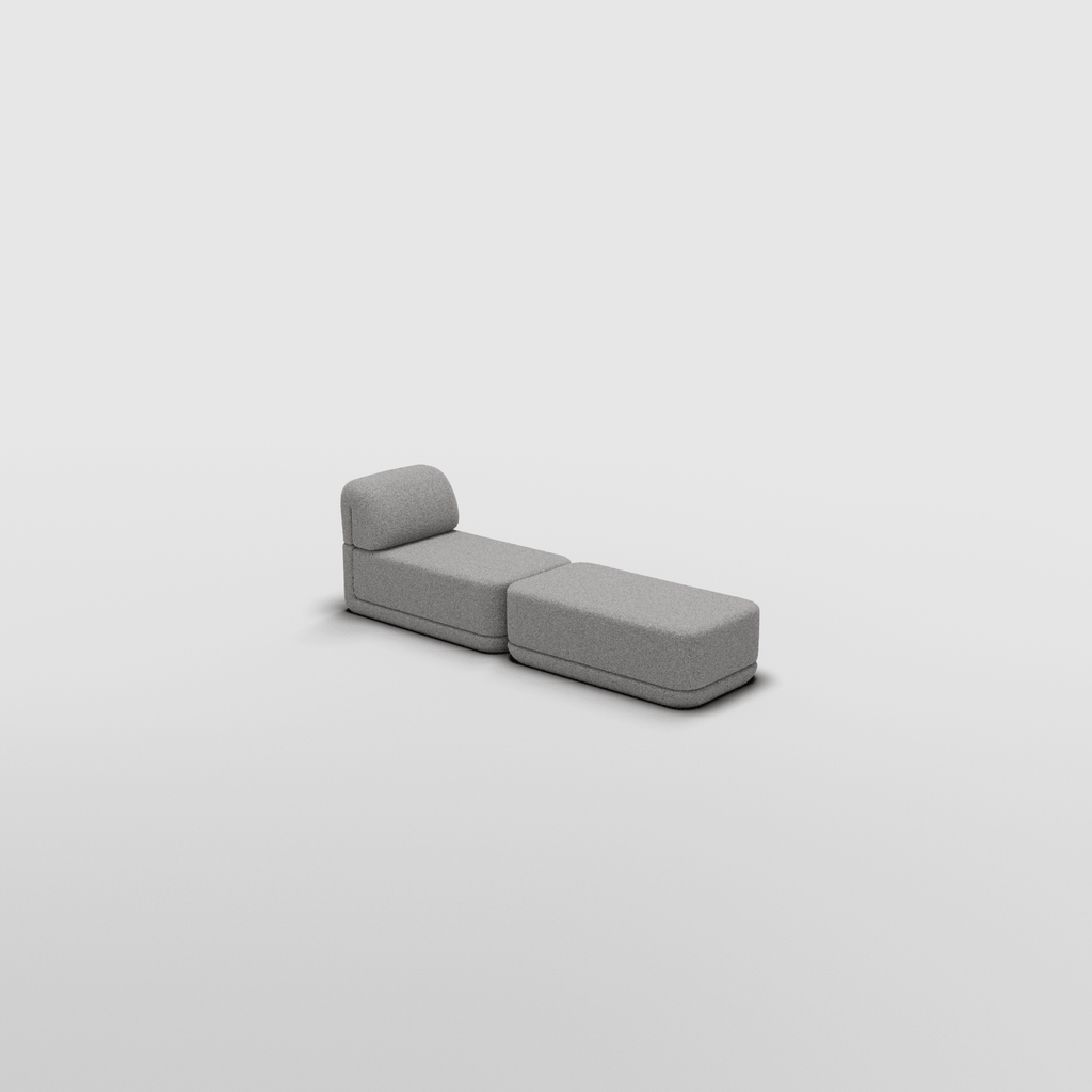Slim Lounge Ottoman Set
