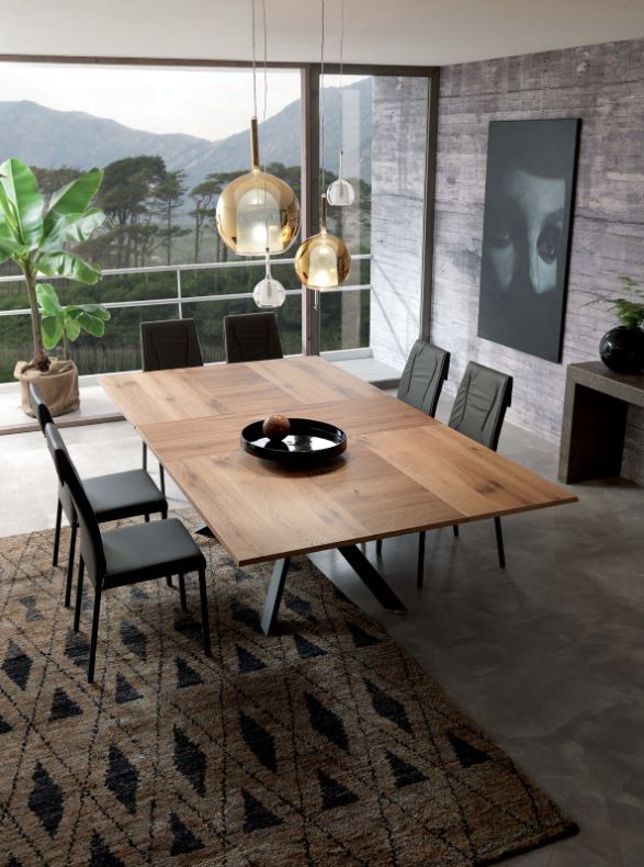 Ozzio 4x4 Extendable Table 100x200